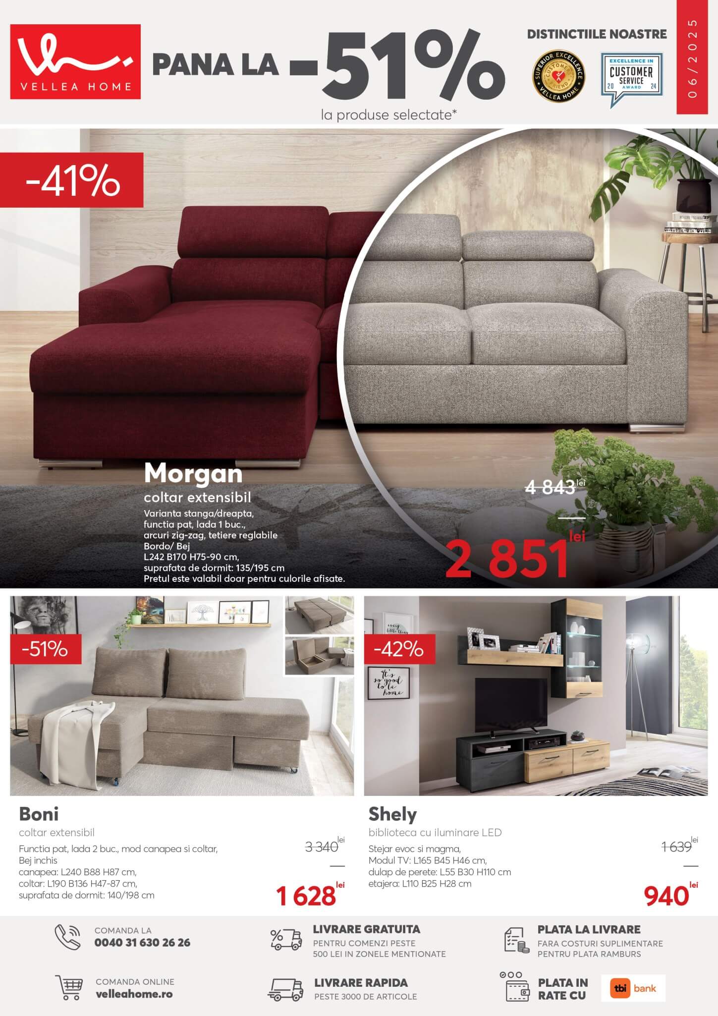 Oferte Catalog Vellea Home iunie 2025 Mobila Videnov revista Mobila ...